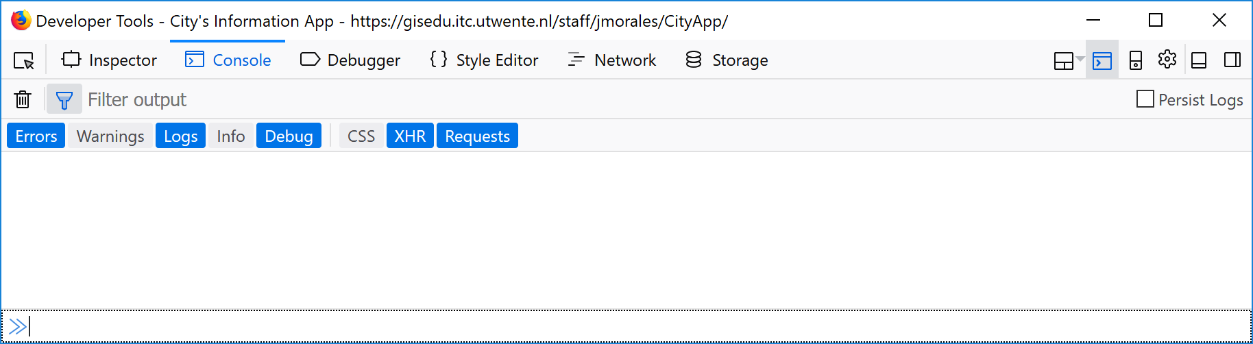 A Model-View-Controller (MVC) Application